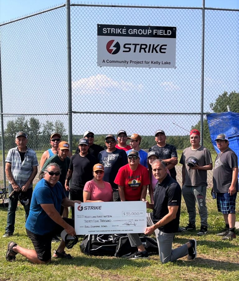 Revitalizing Baseball Field at Kelly Lake First Nation – Strike Group